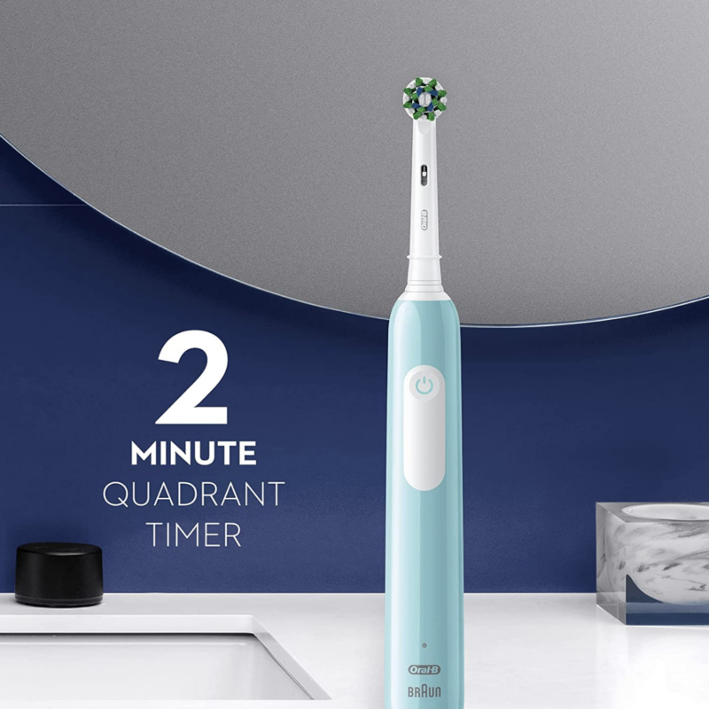 Oral-B Pro 1000 CrossAction Electric Toothbrush - BLOOM Parent Hub