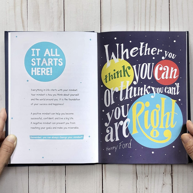 Big Life Growth Mindset Teen Journal - BLOOM Parent Hub