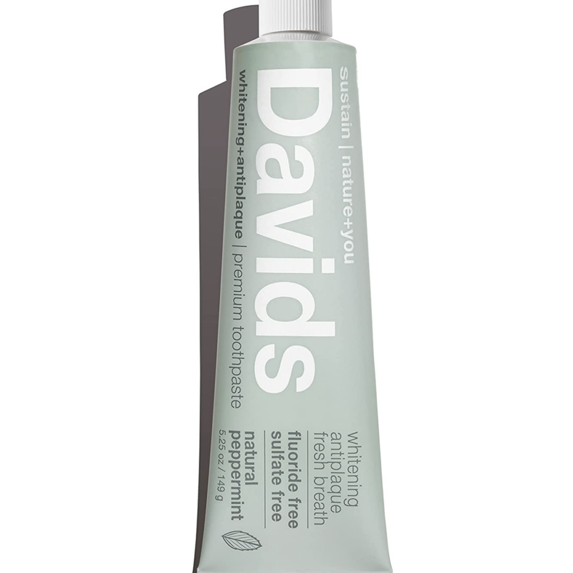 Davids Natural Whitening Toothpaste // Peppermint - BLOOM Parent Hub